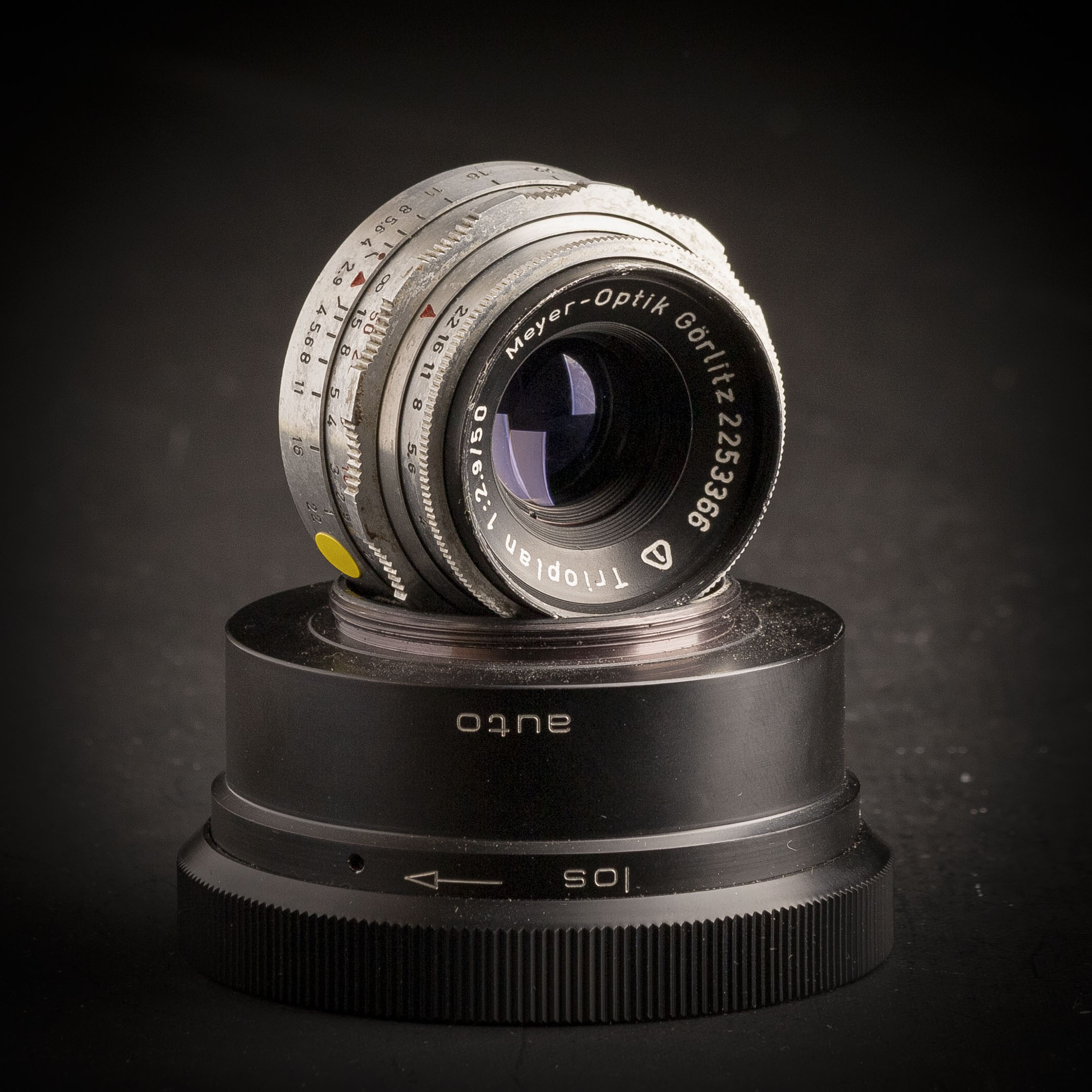 Meyer Trioplan 50mm f2.9 – EXA – B stock – Lampersky fotóbizományi ...