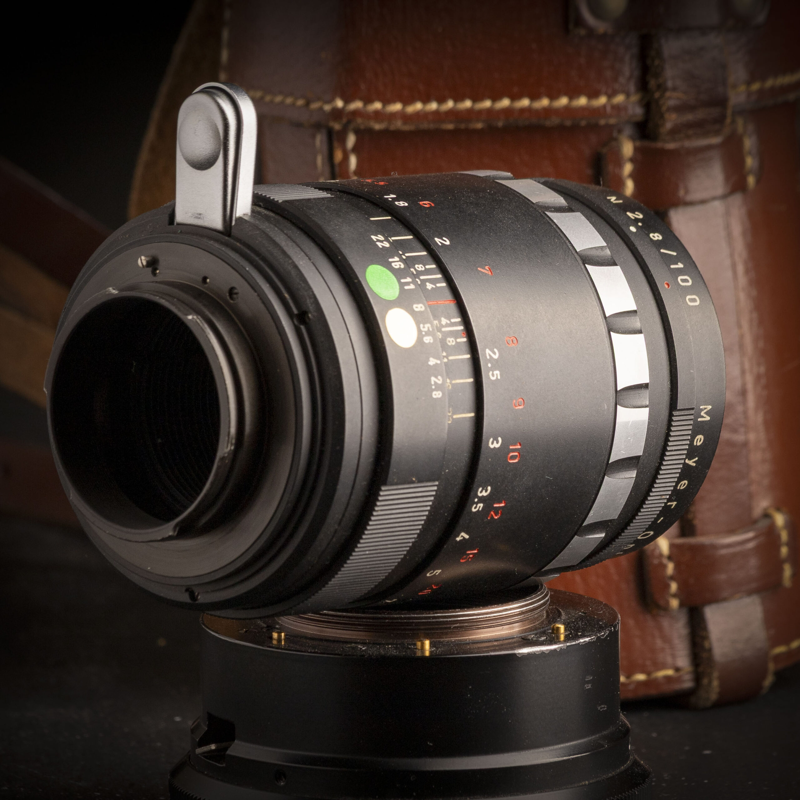 Meyer Trioplan N 100mm f2.8 – EXA – Lampersky fotóbizományi – vintage ...