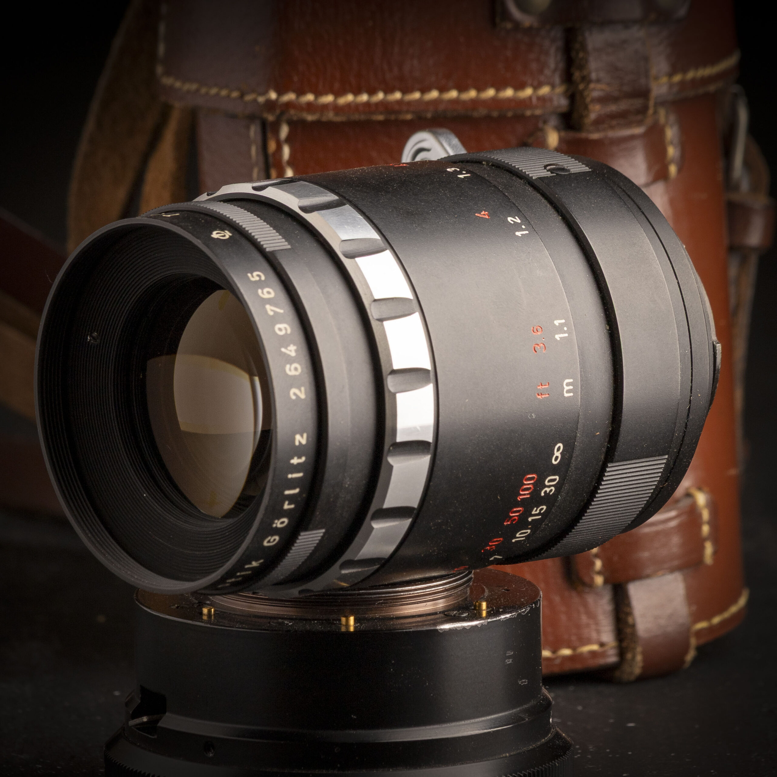 Meyer Trioplan N 100mm f2.8 – EXA – Lampersky fotóbizományi – vintage ...