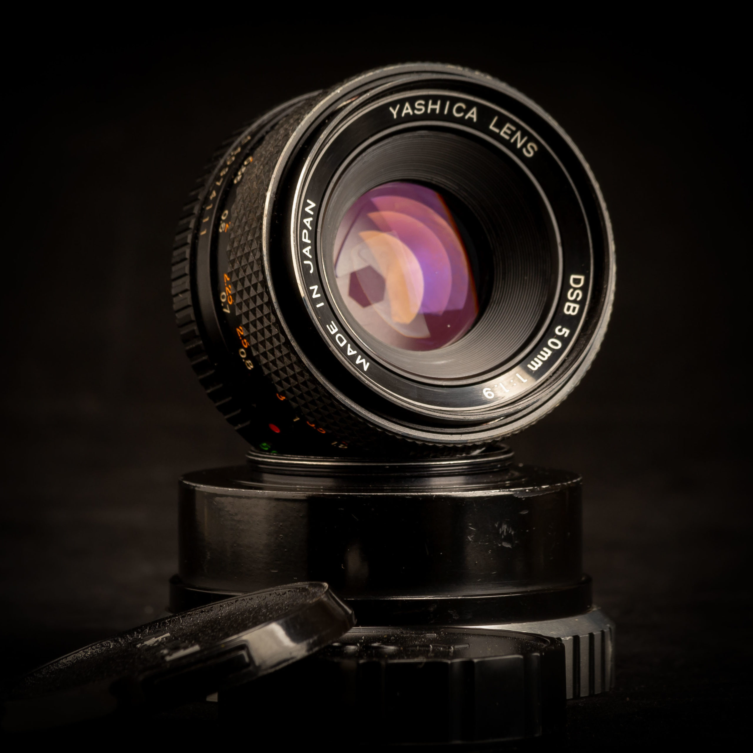 Yashica DSB 50mm f1.9 – C/Y – Lampersky fotóbizományi – vintage cameras ...